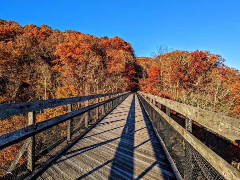 Hiking To Cucumber Falls At Ohiopyle State Park, PA (Plus Natural Rock ...