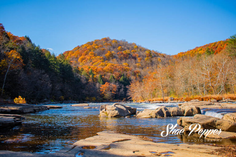 Hiking To Cucumber Falls At Ohiopyle State Park, PA (Plus Natural Rock ...
