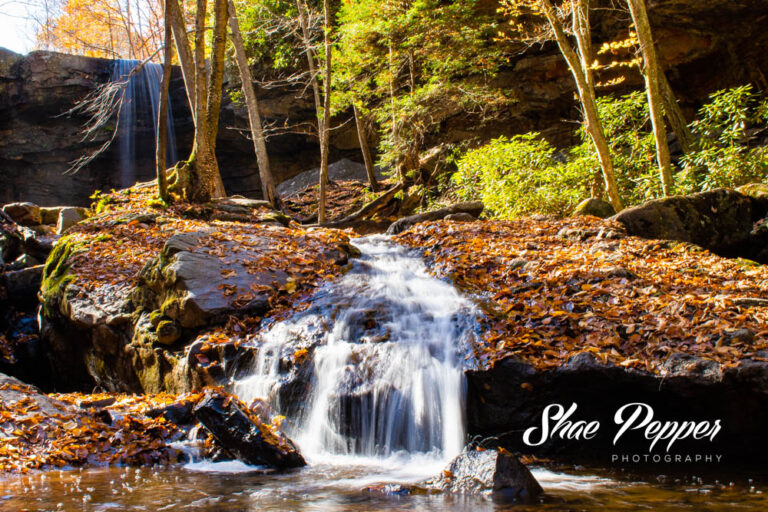 Hiking To Cucumber Falls At Ohiopyle State Park, PA (Plus Natural Rock ...
