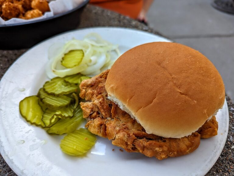 Eating Brain Sandwich - An Indiana "Delicacy" - At Hilltop Inn In ...