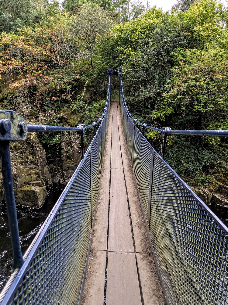 Visiting The High Force Waterfall & Low Force Waterfall In County ...